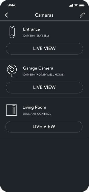 Works with Resideo Total Control 2.0 – Brilliant