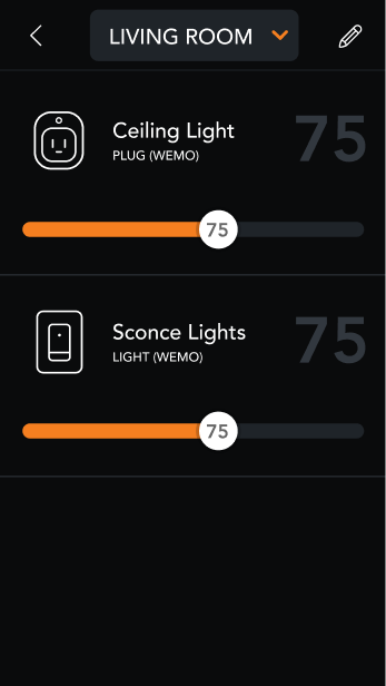 Works with Wemo – Brilliant
