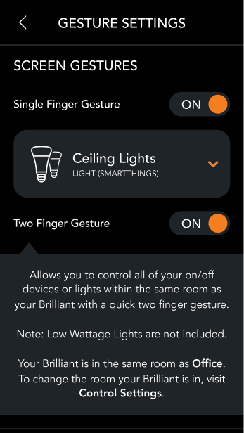 Works with Leviton – Brilliant