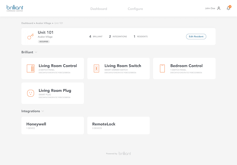 Works with remote lock – Brilliant