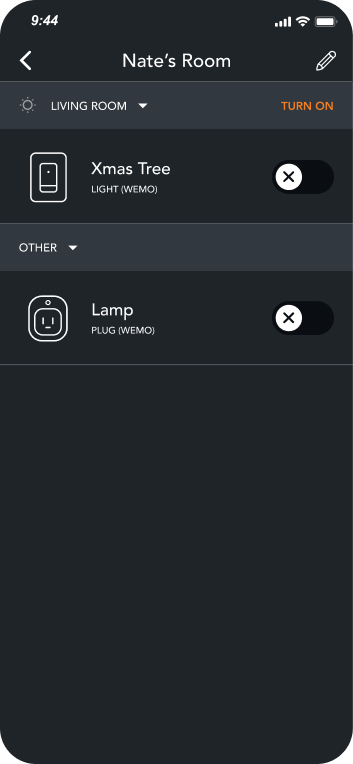 Works with Wemo – Brilliant