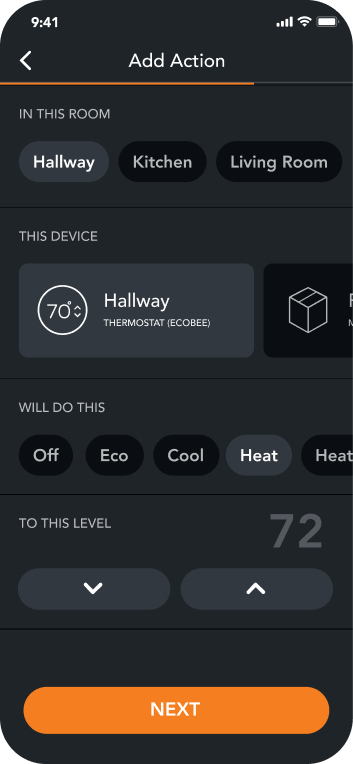 Works with Ecobee – Brilliant